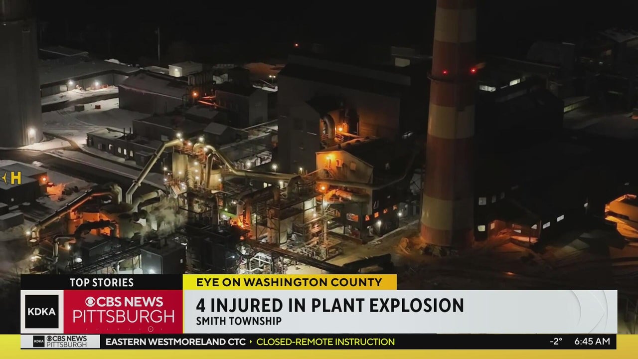 Washington County plant explosion hospitalizes 4