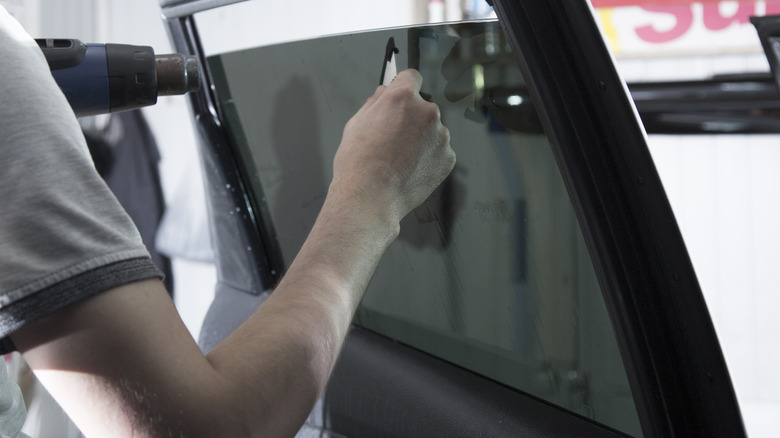 How to tint your car's windows at home