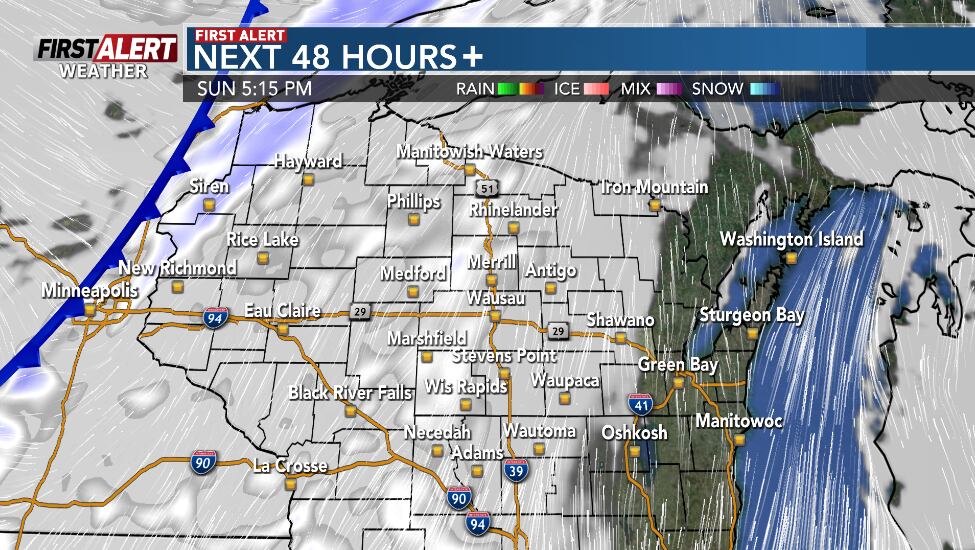 Seasonable temps return, a first alert for the next risk of snow