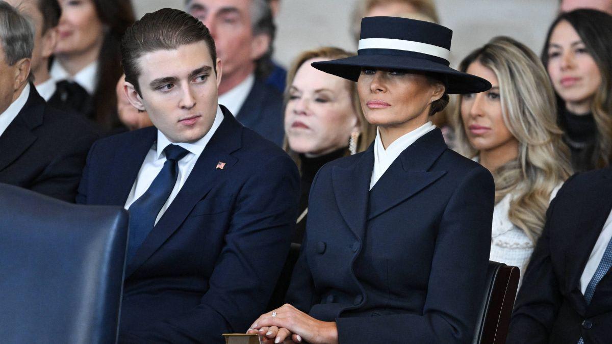 Melania Trump says 19-year-old son Barron needs her 'nonstop' after his ...