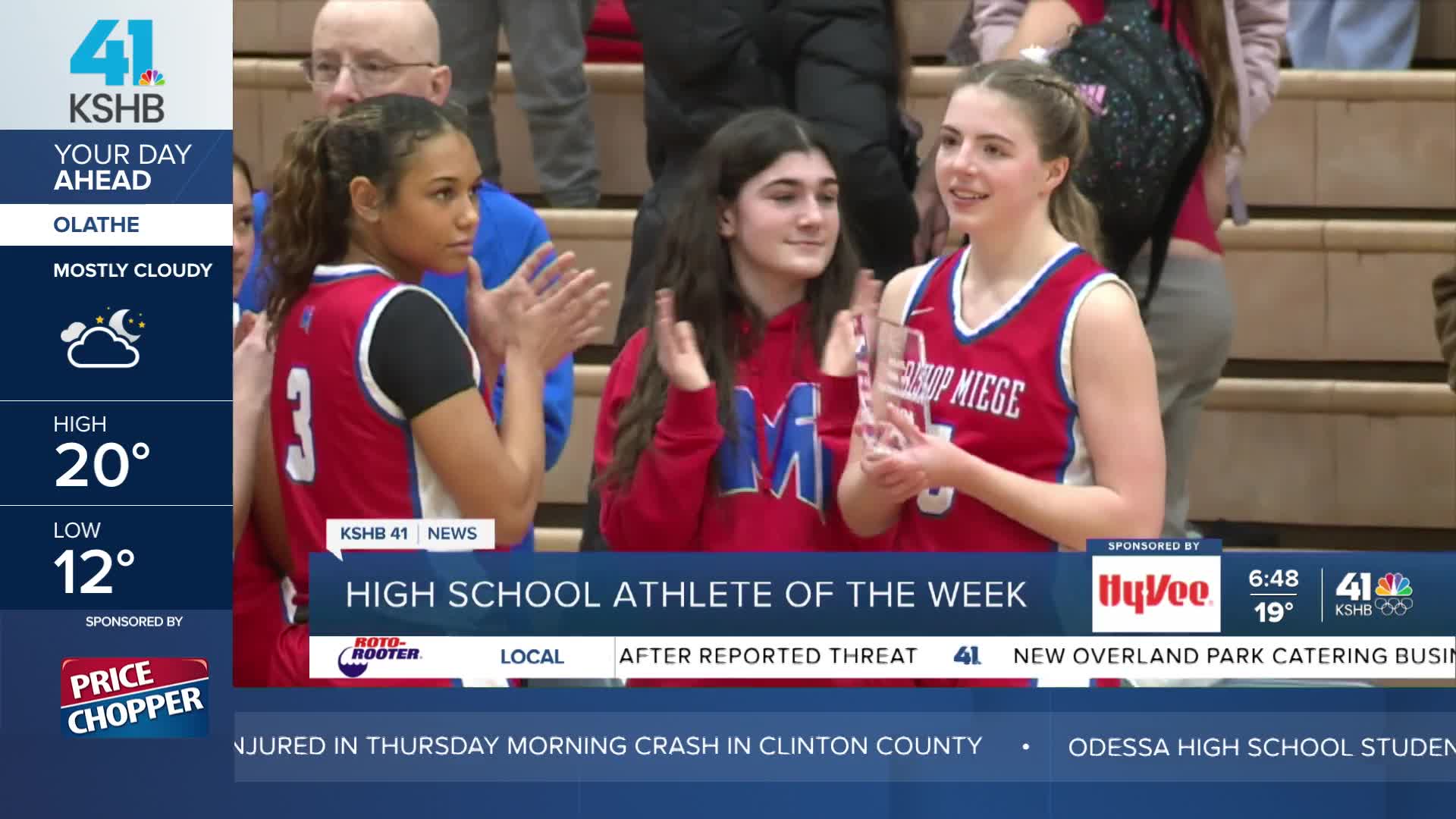 Hy-Vee athlete of the week | Bishop Miege senior Mary Grant hits game ...