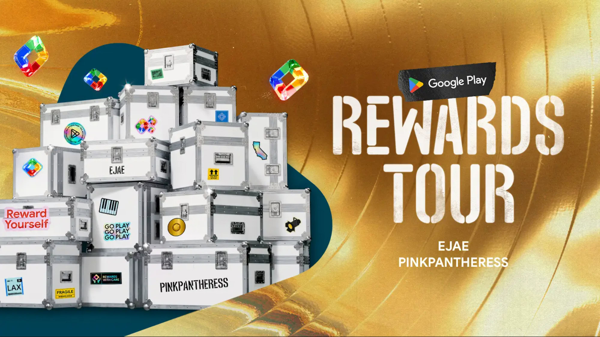 Google Play Rewards goes on tour, offers up musical perks and artist merch