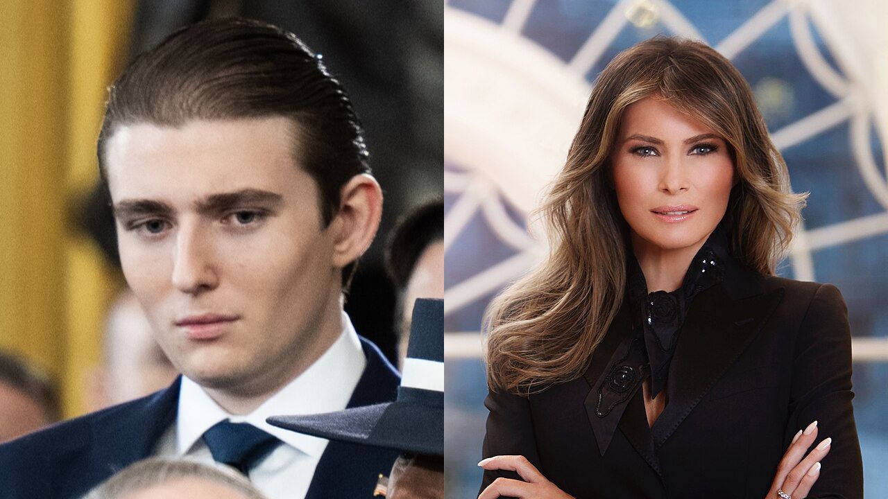 Melania Trump sagt, dass ihr Sohn Barron größeres Interesse an ...