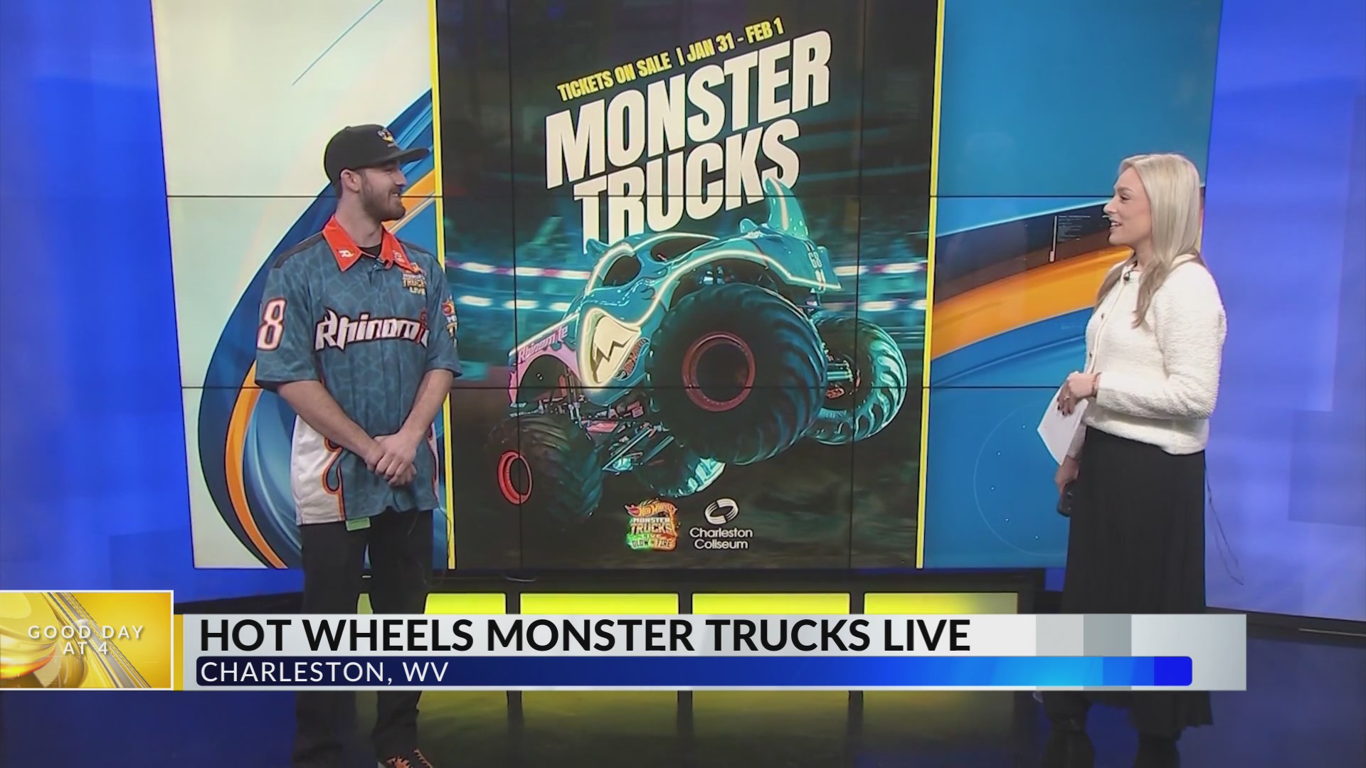 Hot Wheels Monster Trucks Live roars into Charleston