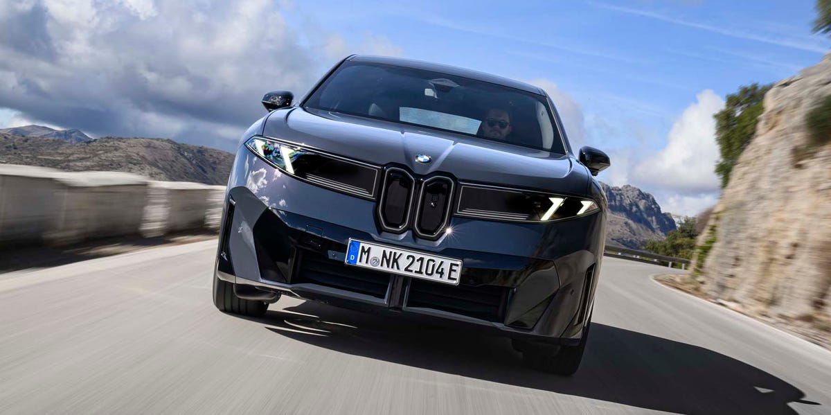 BMW's iconic logo is different on the new iX3 EV SUV, but you probably ...