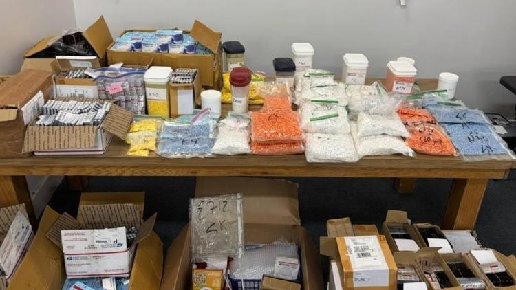 Over 250 pounds of prescription drugs, fentanyl seized from Arkansas homes