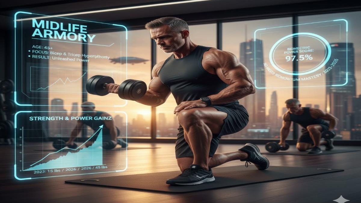 Beyond the dad bod: The 5-move dumbbell secret to building massive arms ...