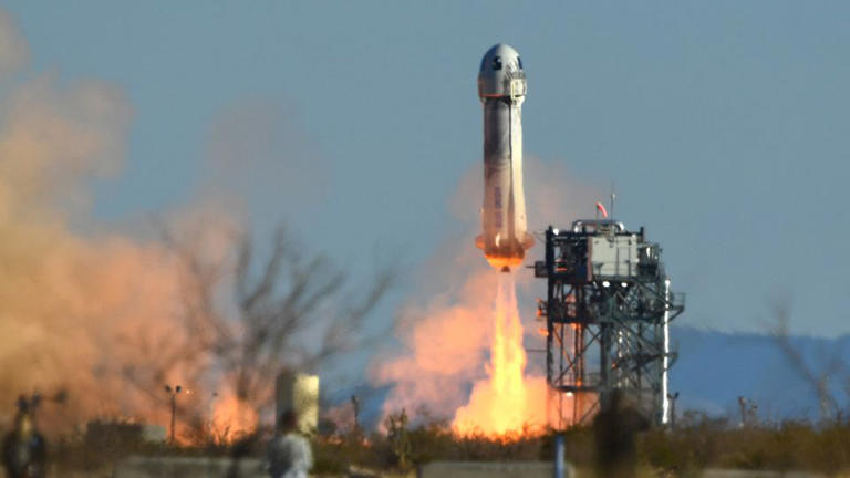 Blue Origin pauses trips on rocket that carried Jeff Bezos, Katy Perry ...
