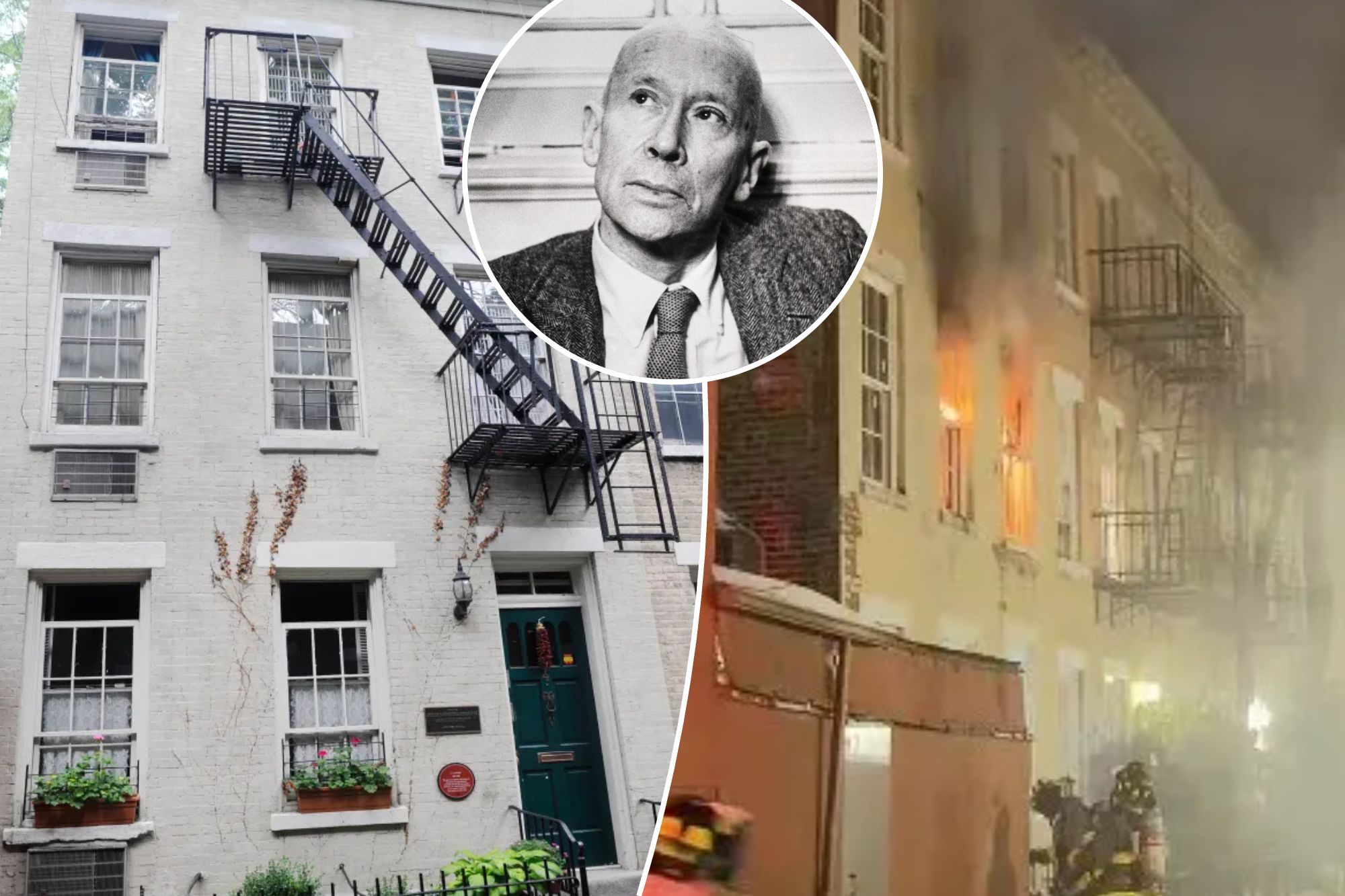 Fire hits 180-year-old Greenwich Village building once home to EE Cummings