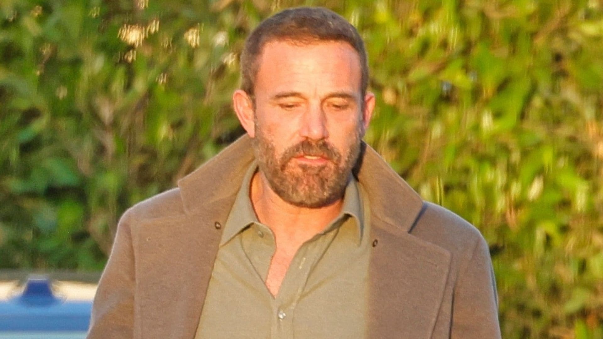 Ben Affleck shares a sweet father-son moment with son Samuel during a ...