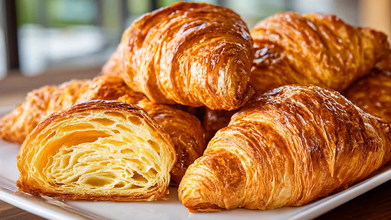 Never buy croissants again: a new method! The simplest recipe for ...
