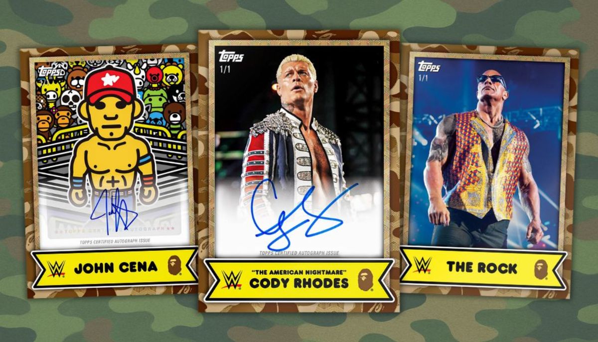 2025 Topps culture moments: WWE crossovers that broke the hobby
