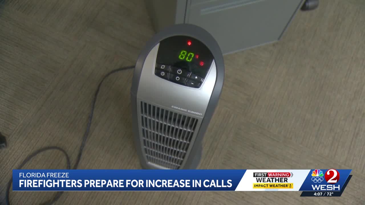 Space heater dangers | Bracing for Florida's extreme cold this weekend
