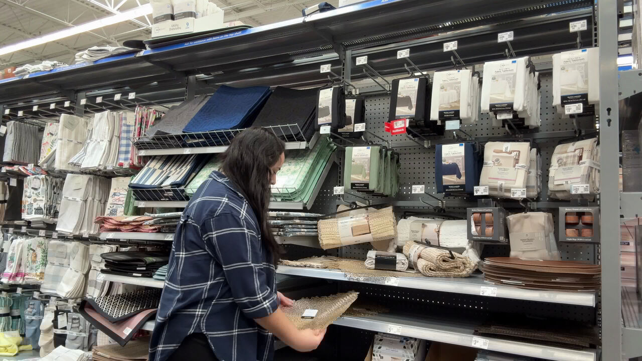 Hang a placemat from your ceiling...