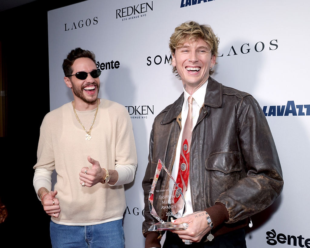 Pete Davidson jokes Machine Gun Kelly, Baby Saga share a notable trait