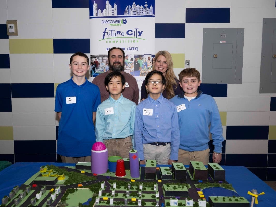 Sayville Middle School students participate in Future City competition