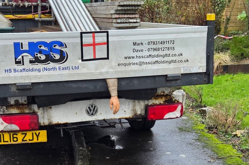 'Dead body' in North East scaffolding truck reported to police turns ...