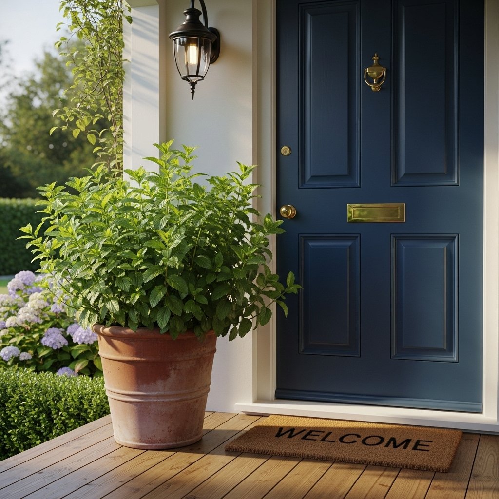Why keeping a peppermint plant by your front door changes everything