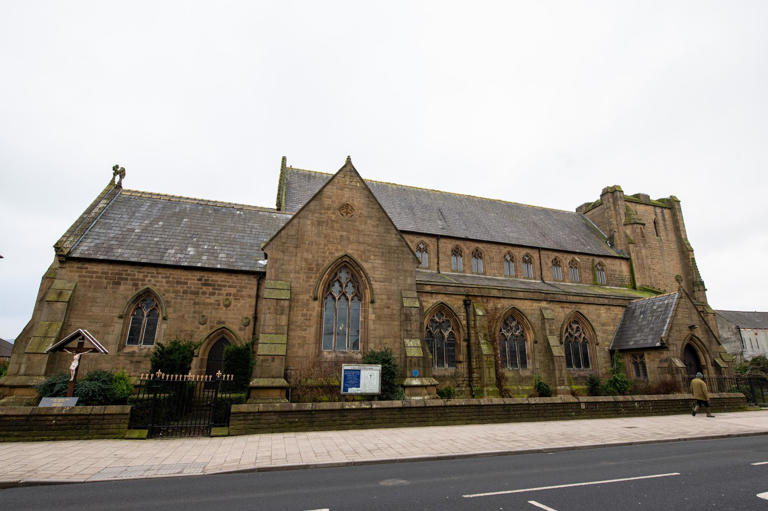 Hundreds gather at St Mary's RC Church in Burnley for visit of St Carlo ...