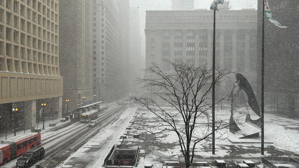 Bursts of lake effect snow in Chicago weather forecast Friday could ...