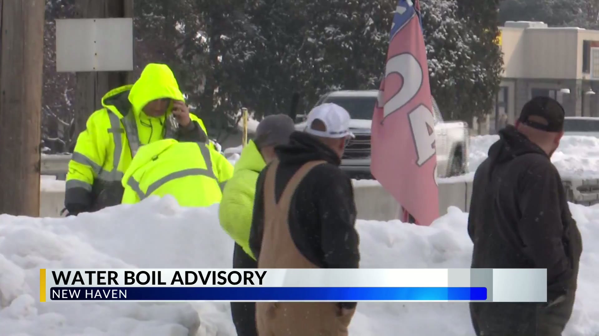 Update on water main break in New Haven