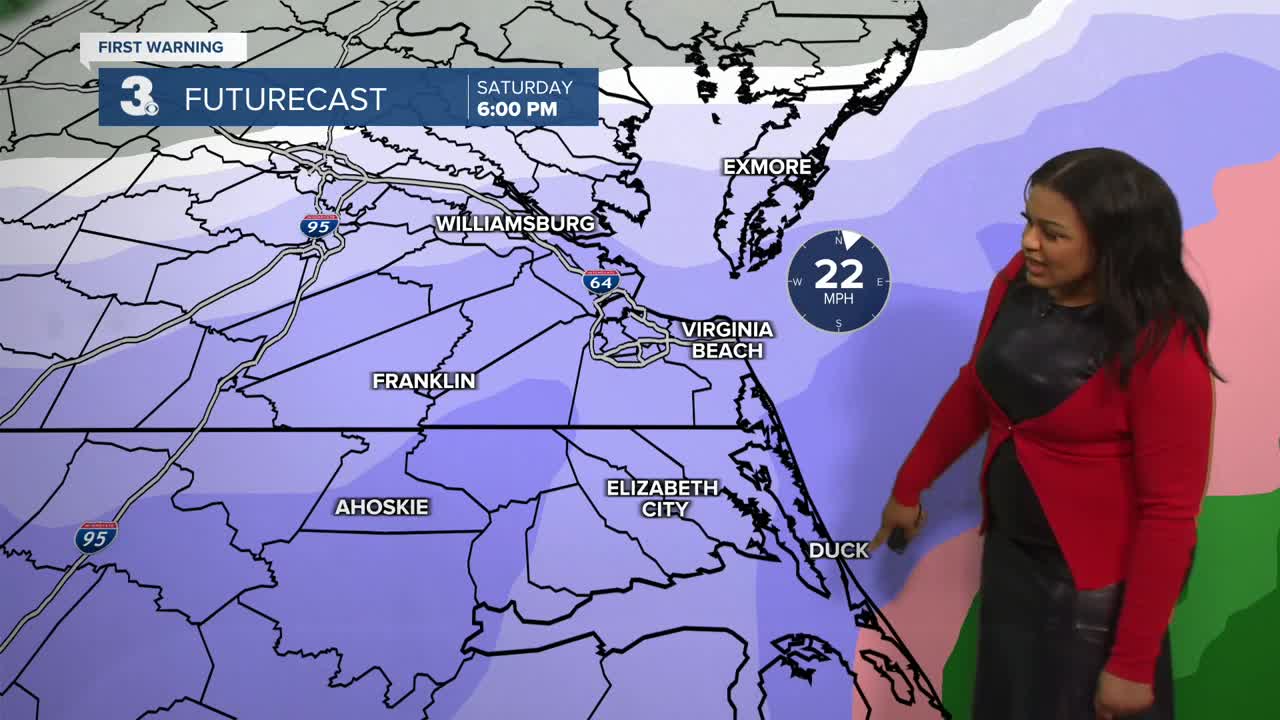 Friday afternoon forecast