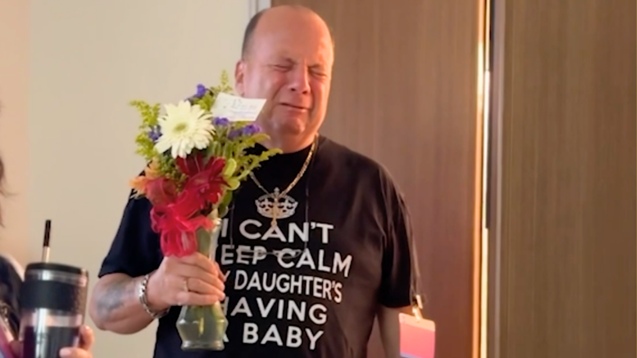 Grandpa ugly cries when discovering grandson named after him | Happily TV