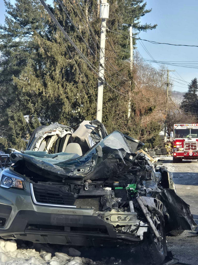 Person flown to trauma center after tractor-trailer smashes into SUV ...