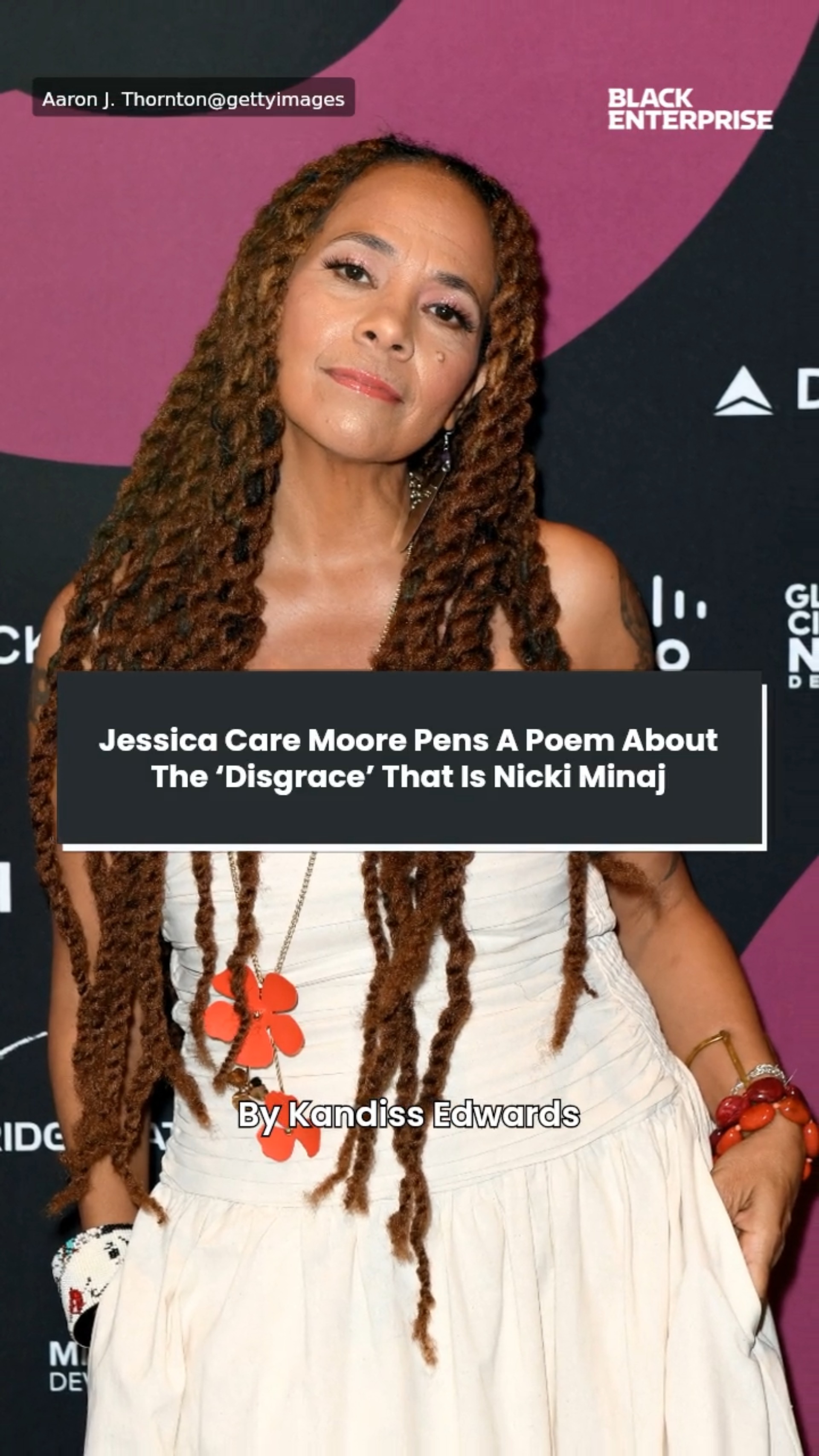 Jessica Care Moore pens a poem about the 'disgrace' that is Nicki Minaj