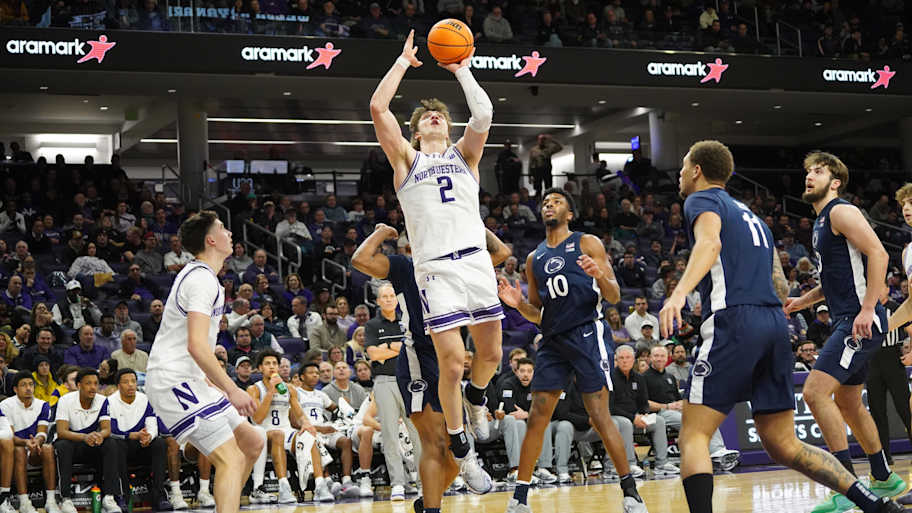 Nick Martinelli scores 34 in Northwestern’s win over Penn State