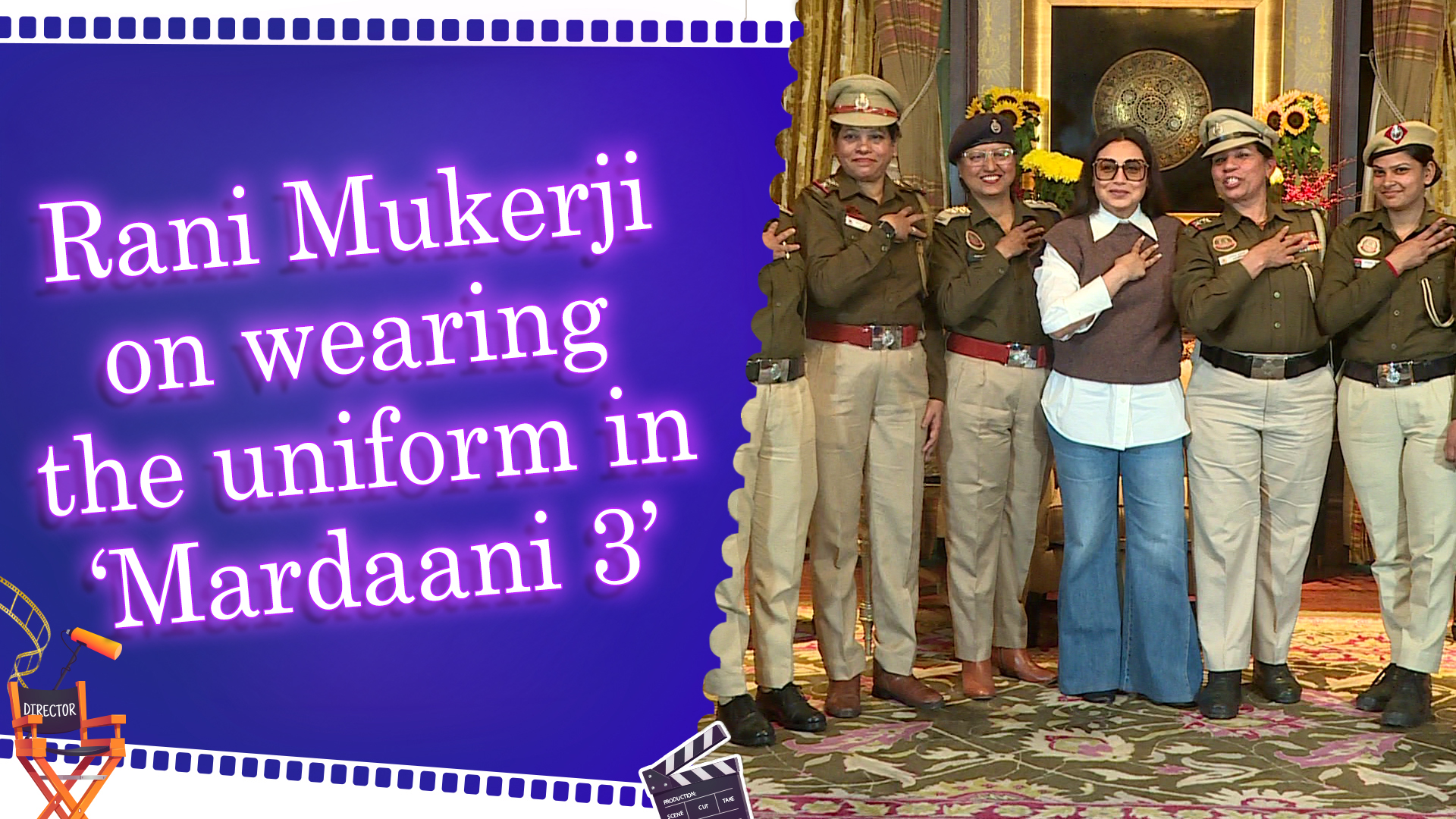 Rani Mukerji calls wearing the police uniform in 'Mardaani 3' a ...