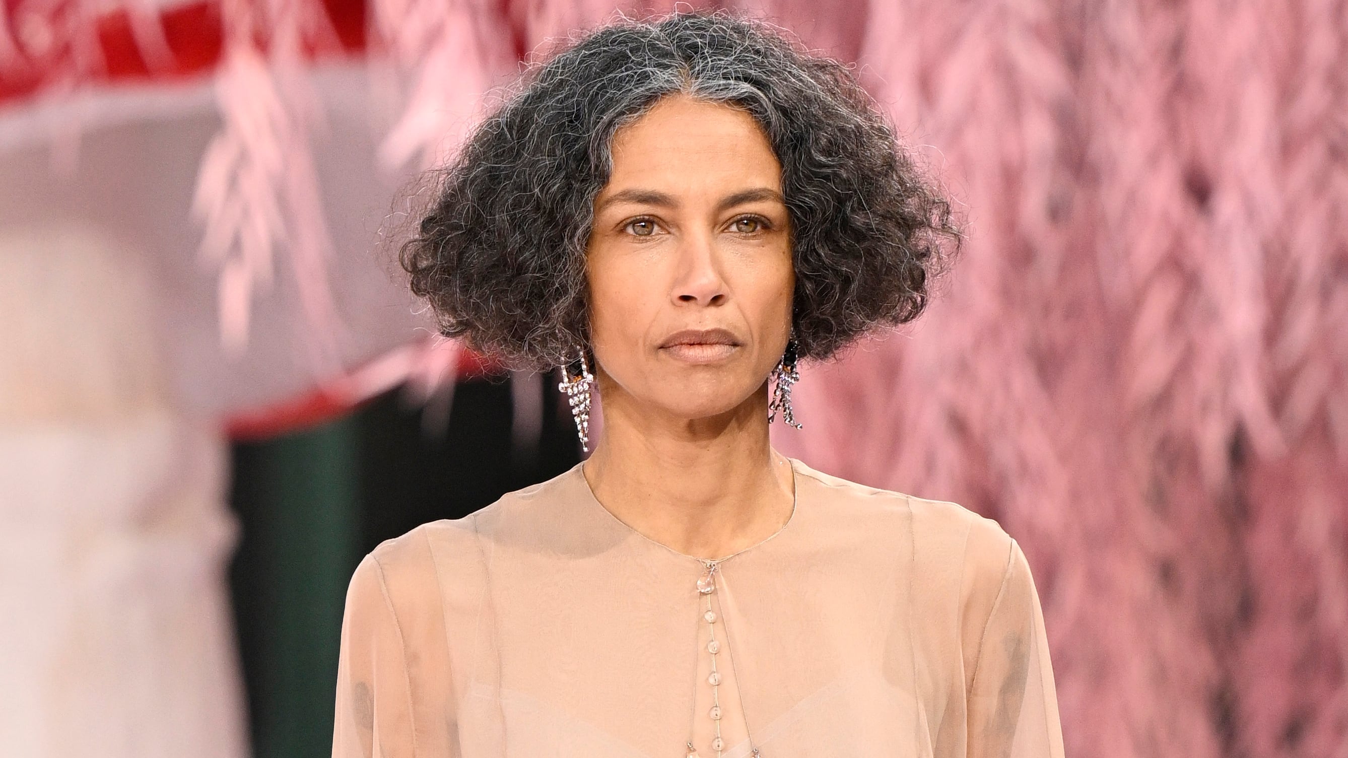 Gray-haired models steal the show on fashion’s biggest runway