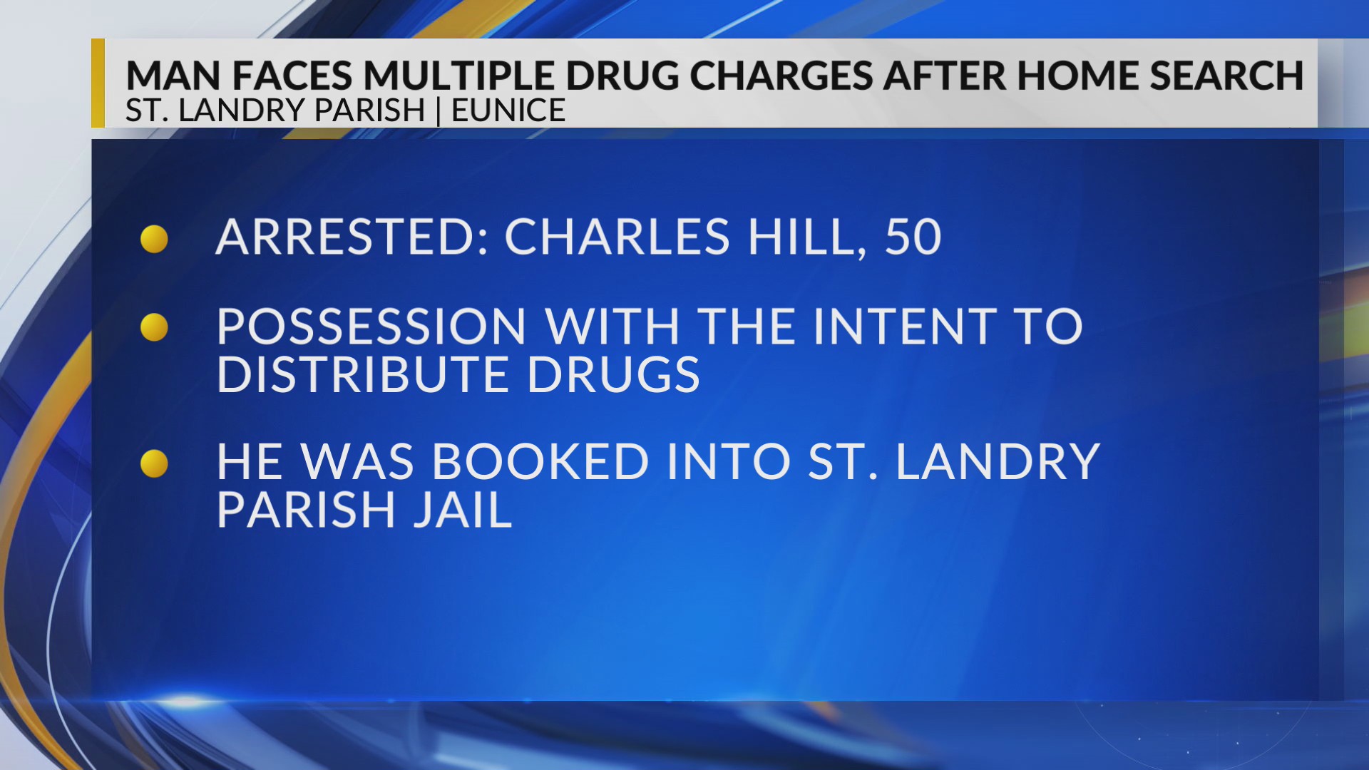 Eunice man faces multiple drug charges after home search