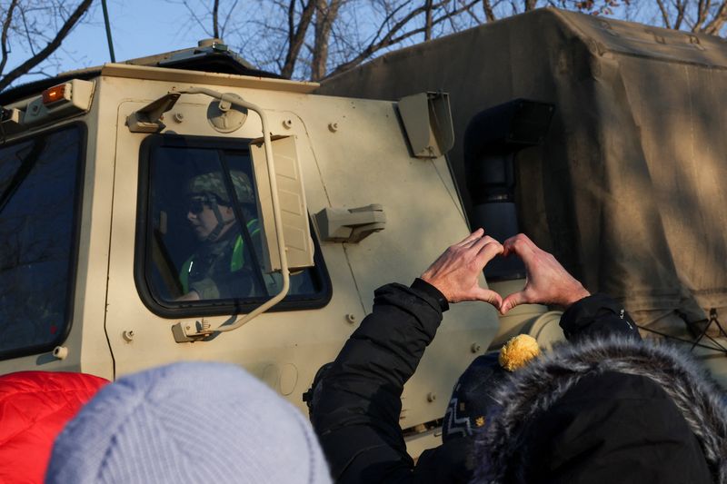 Thousands demonstrate in Minnesota and across US to protest ICE