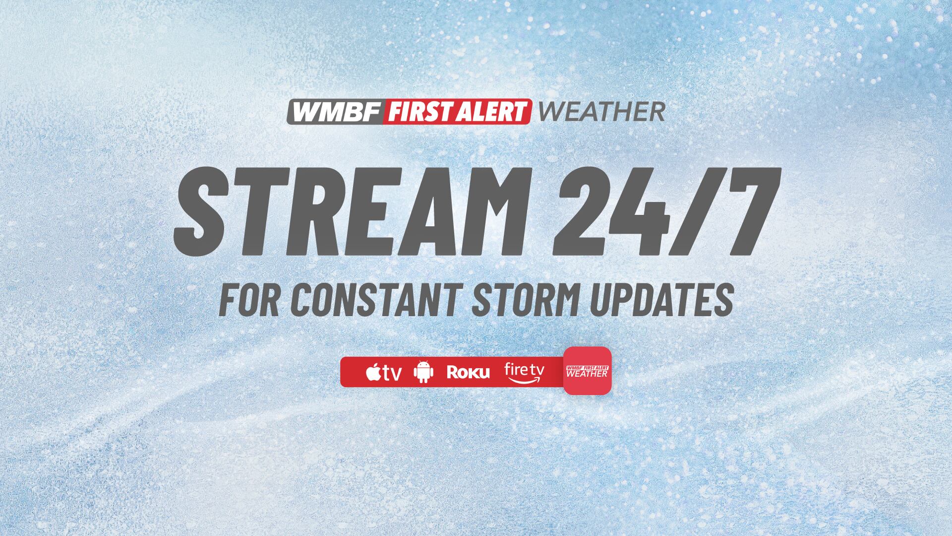 Here’s WMBF News’ streaming schedule for Saturday amid winter weather ...