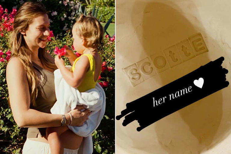 Allison Kuch jokes ‘pregnancy brain’ caused her to forget how to spell ...