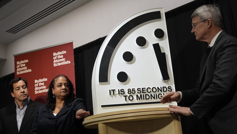 Scientists move 'Doomsday Clock' to 85 seconds: A historic warning