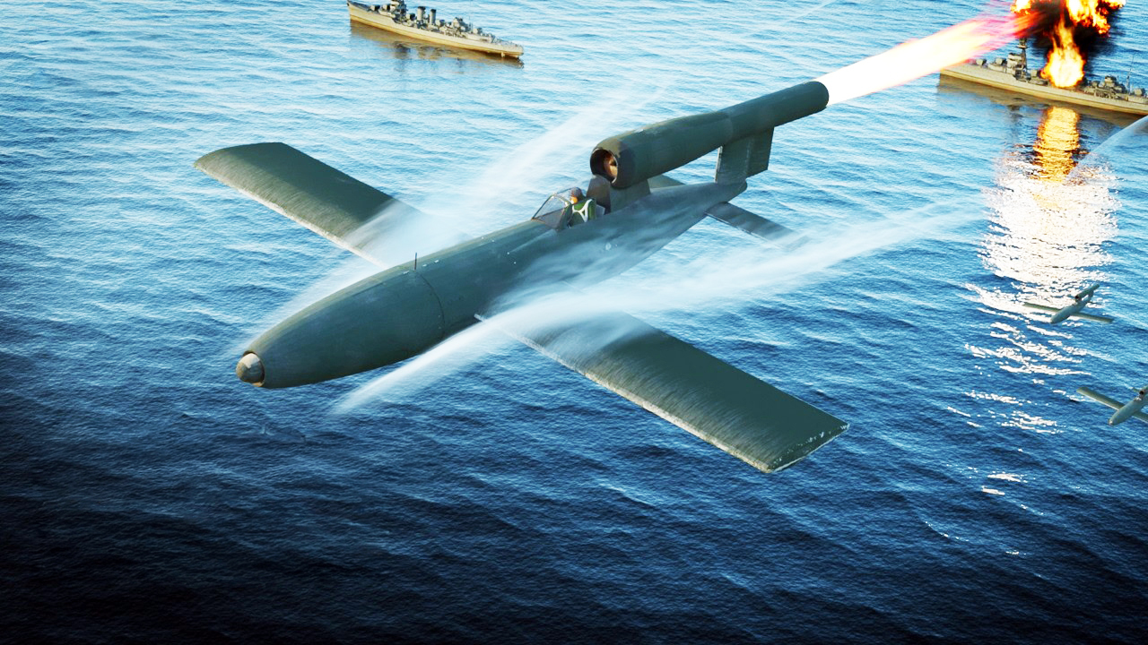 The Nazi suicide jet designed for one way missions