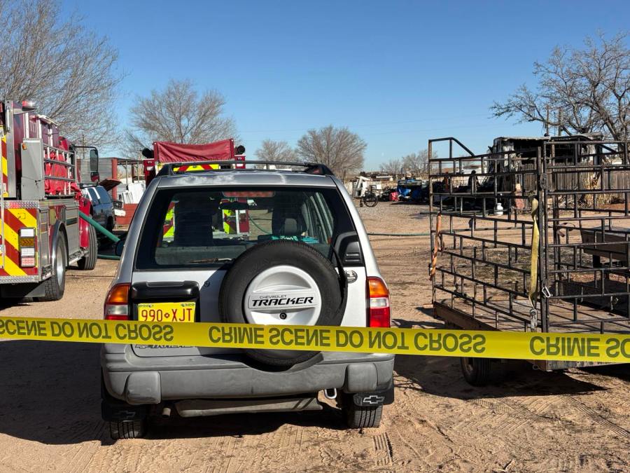Two people found dead following mobile home fire in Valencia Co.