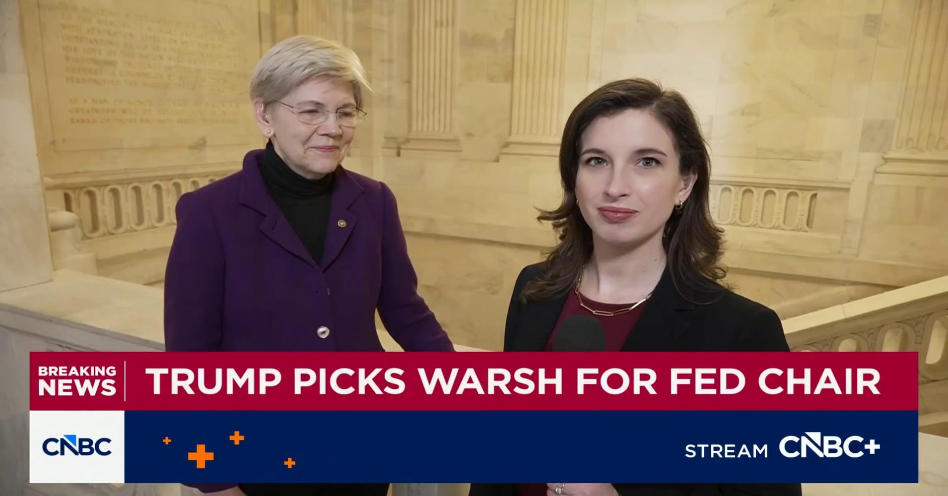 Sen. Warren: Kevin Warsh has made it clear if Donald Trump wants a sock ...