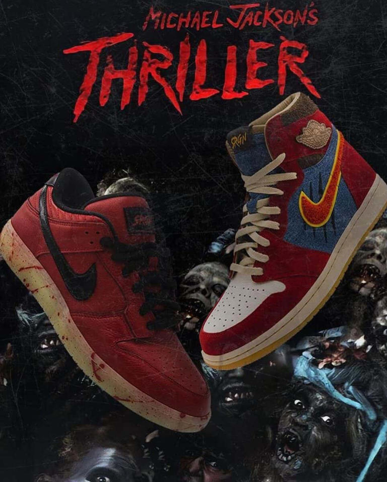 Nike Thriller sneakers pay tribute to Michael Jackson’s classic era