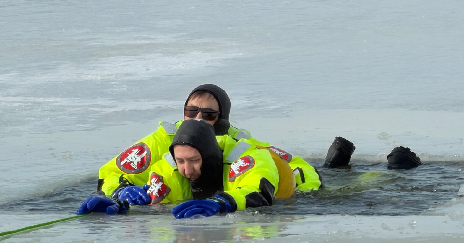 14 News gets inside look at how Ohio Twp. Fire Dept. trains for cold ...