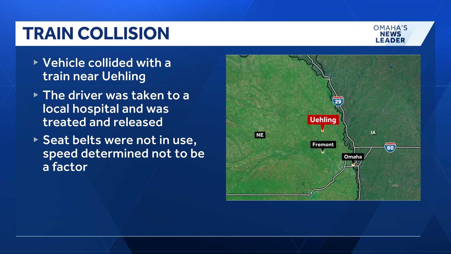 Man injured after Dodge County train collision