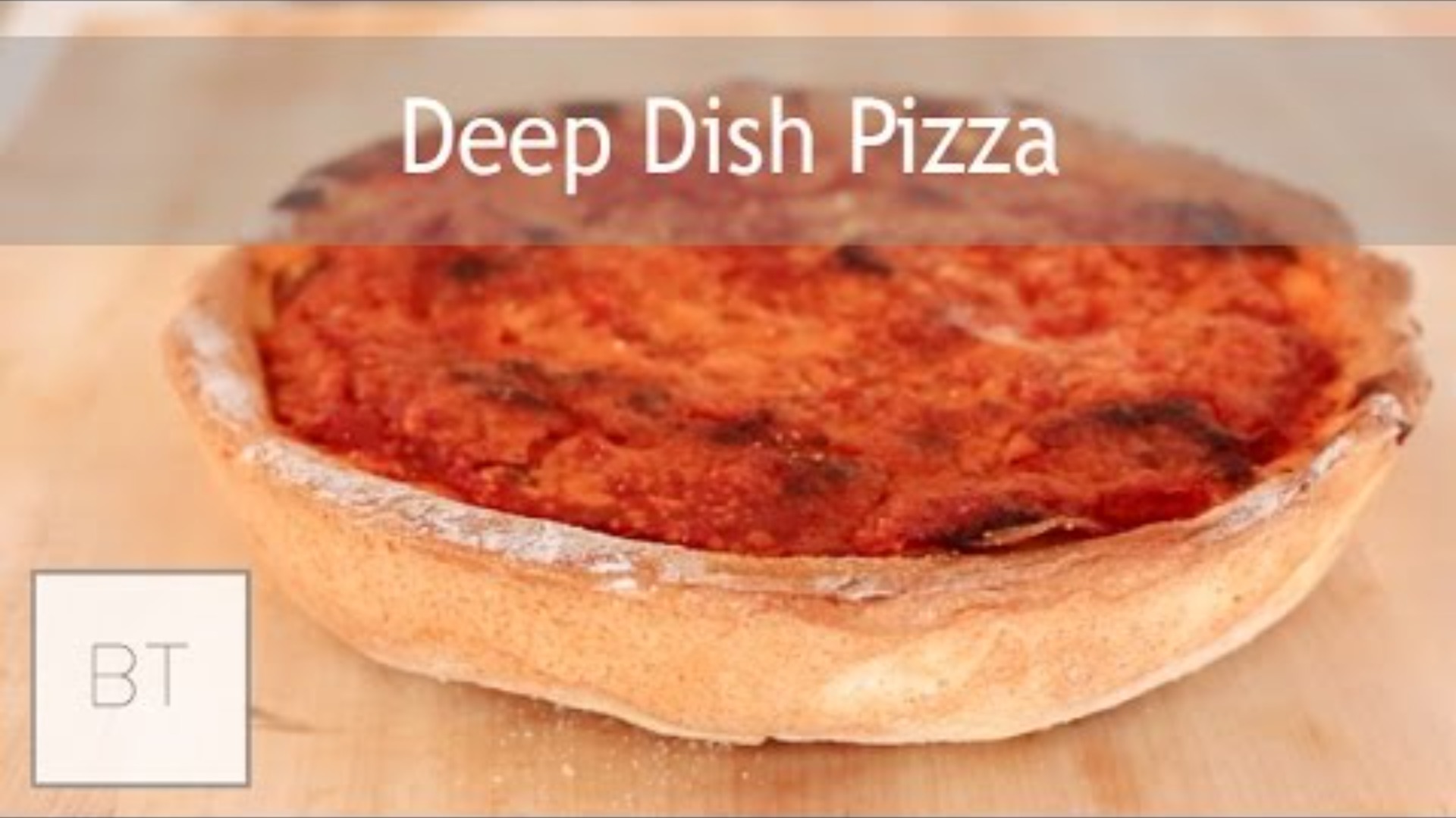Deep dish pizza | Byron Talbott
