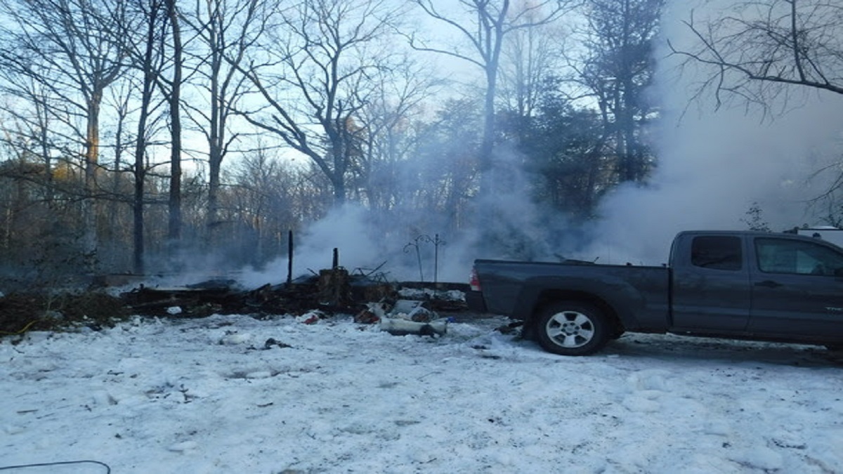 Ice slows response to Indian Head house fire; one displaced