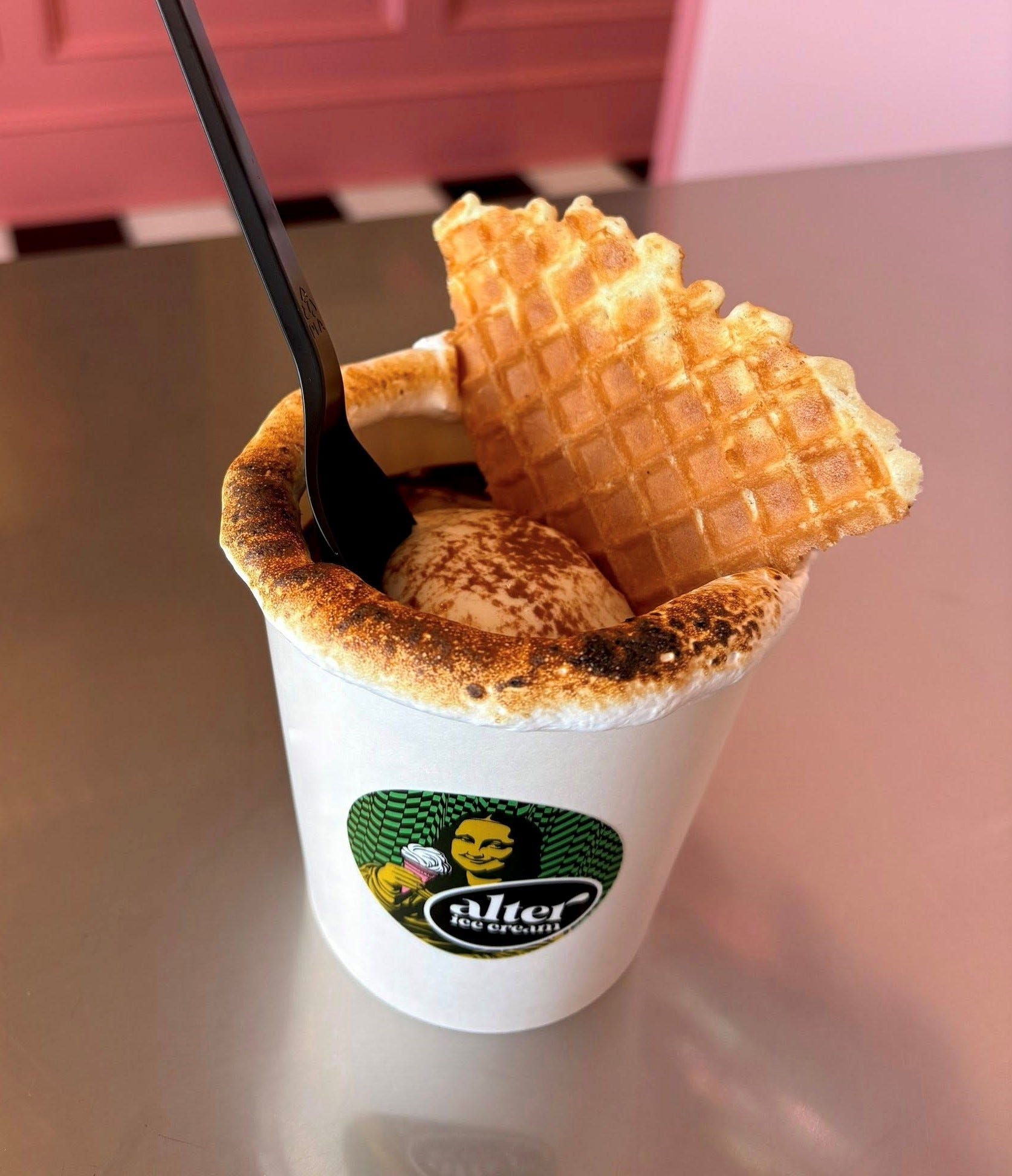 Where did Alter Ice Cream get its name?