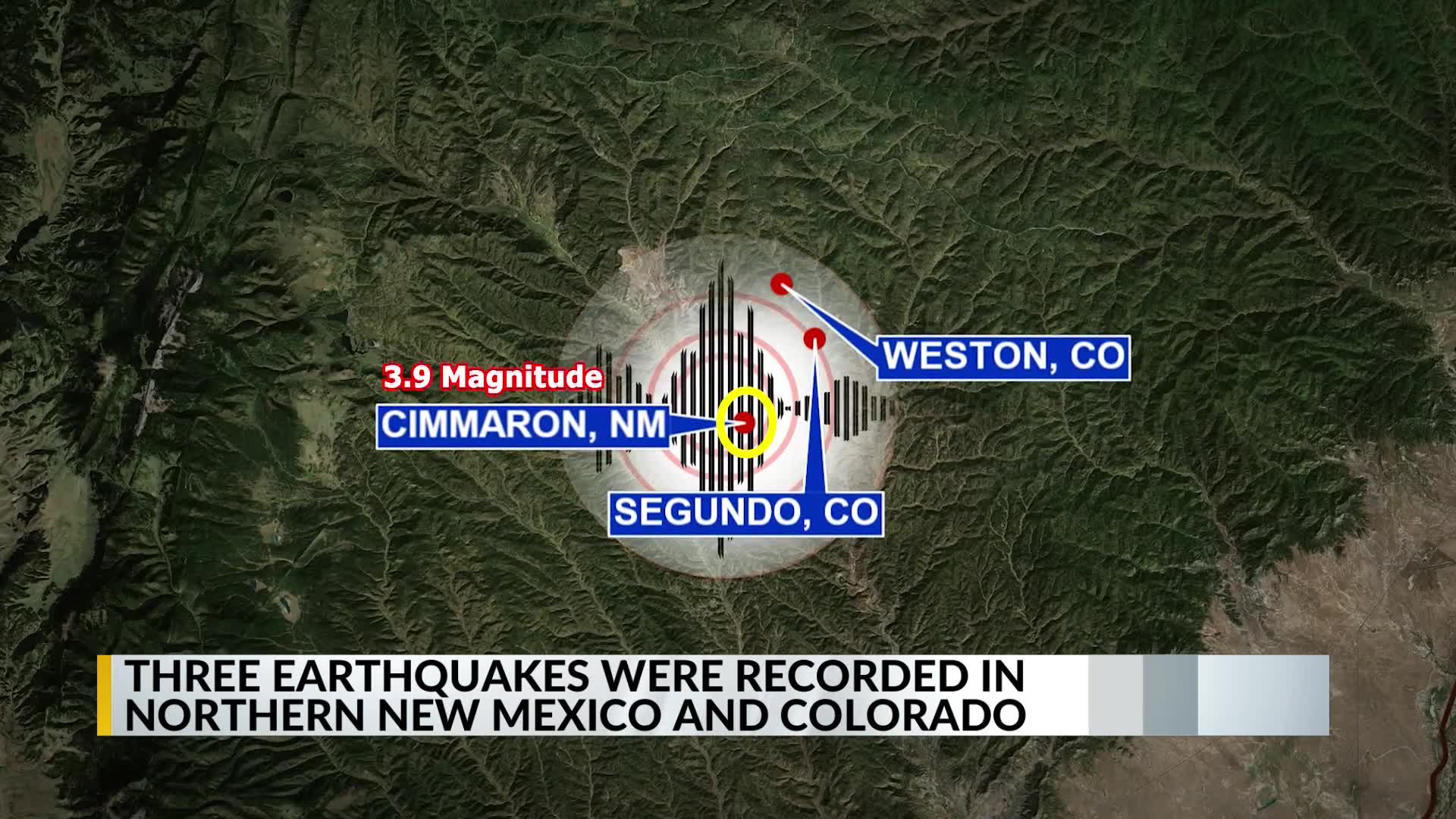Earthquakes recorded in northern New Mexico Friday morning