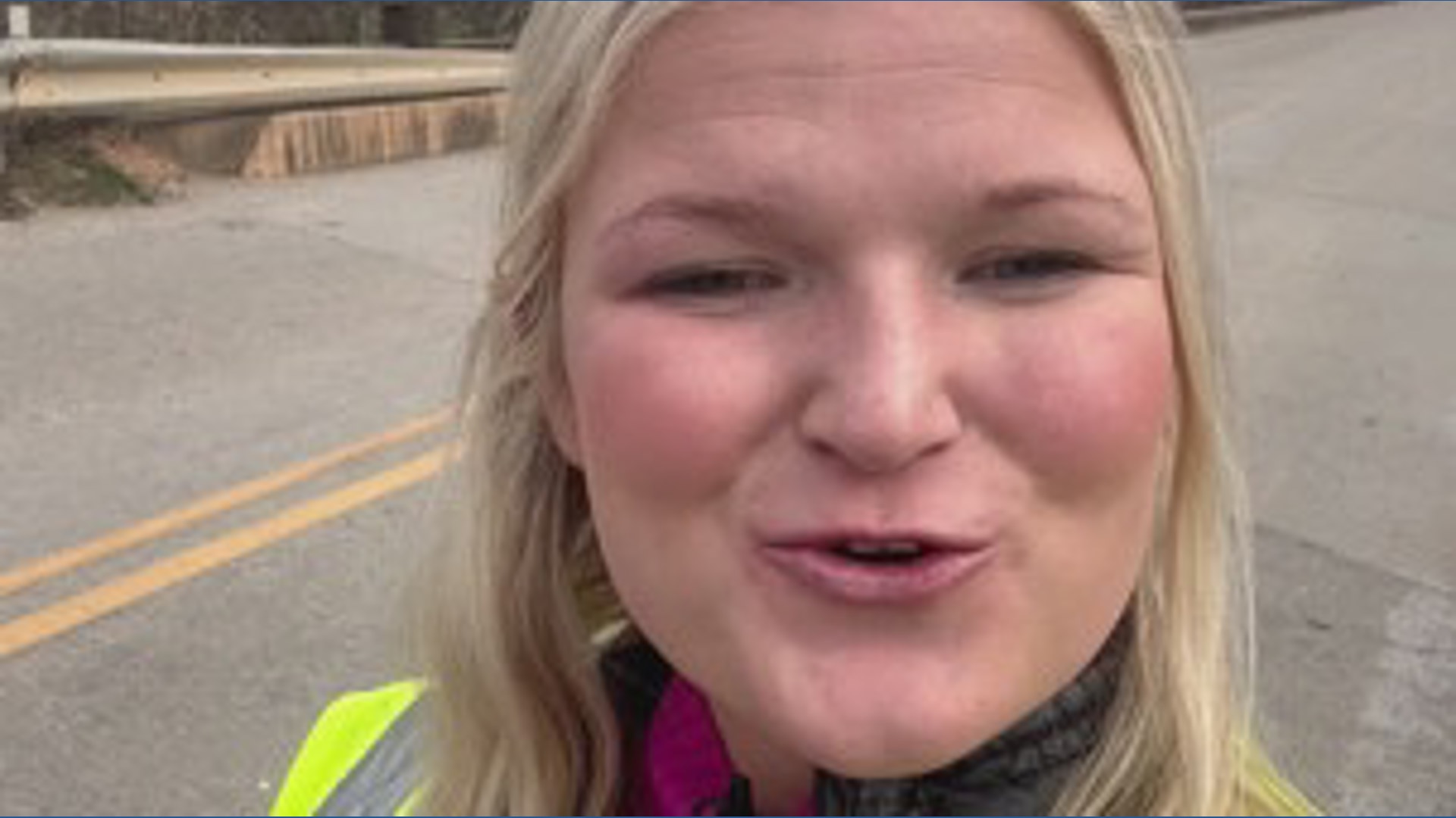 Washington County is prepping their bridges using rocks