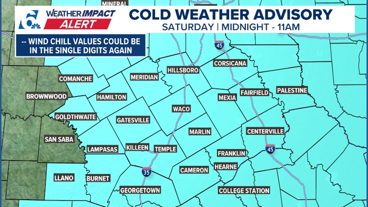 Freezing temperatures to return this weekend | Weather impact alert