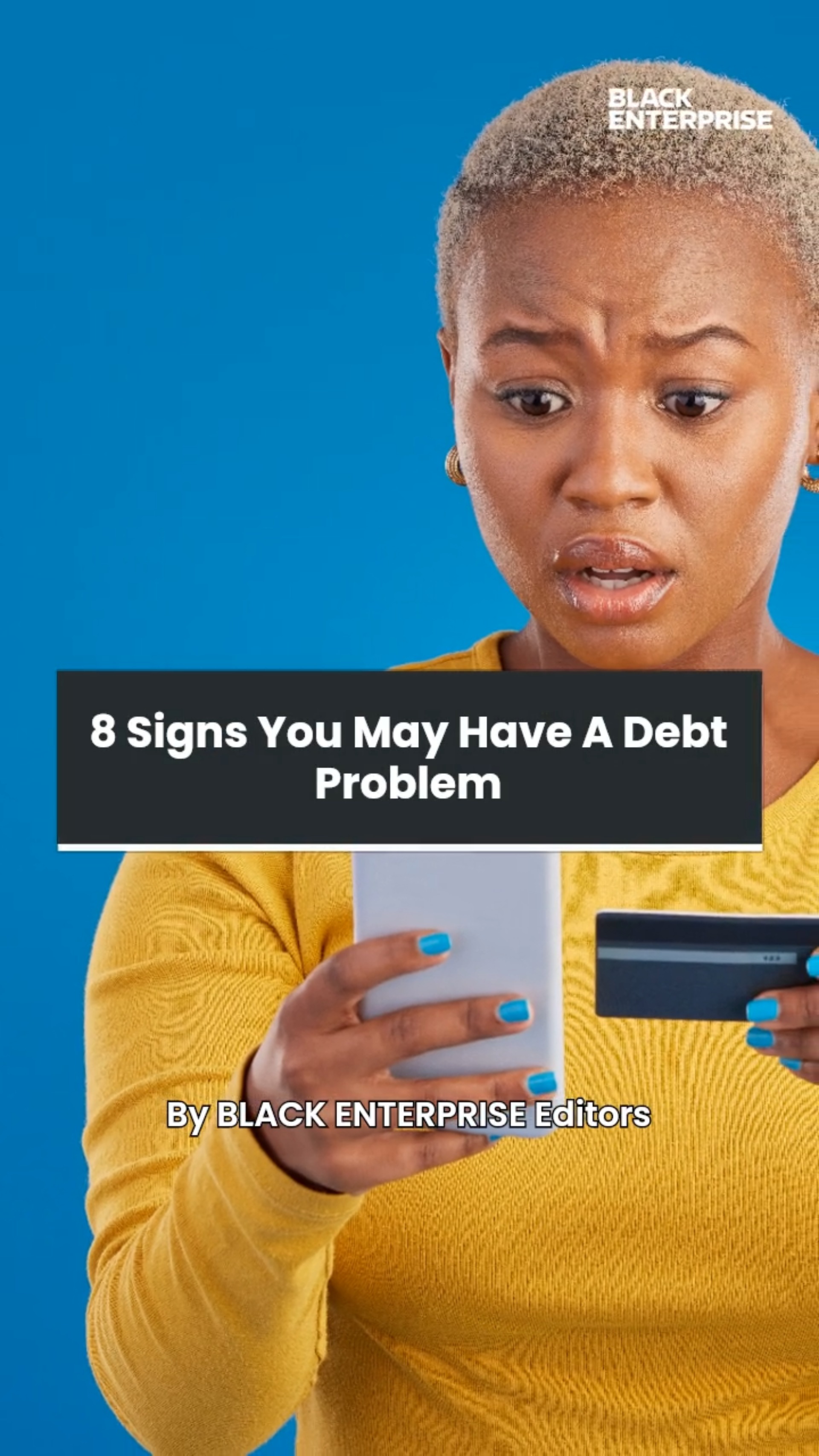 8 signs you may have a debt problem